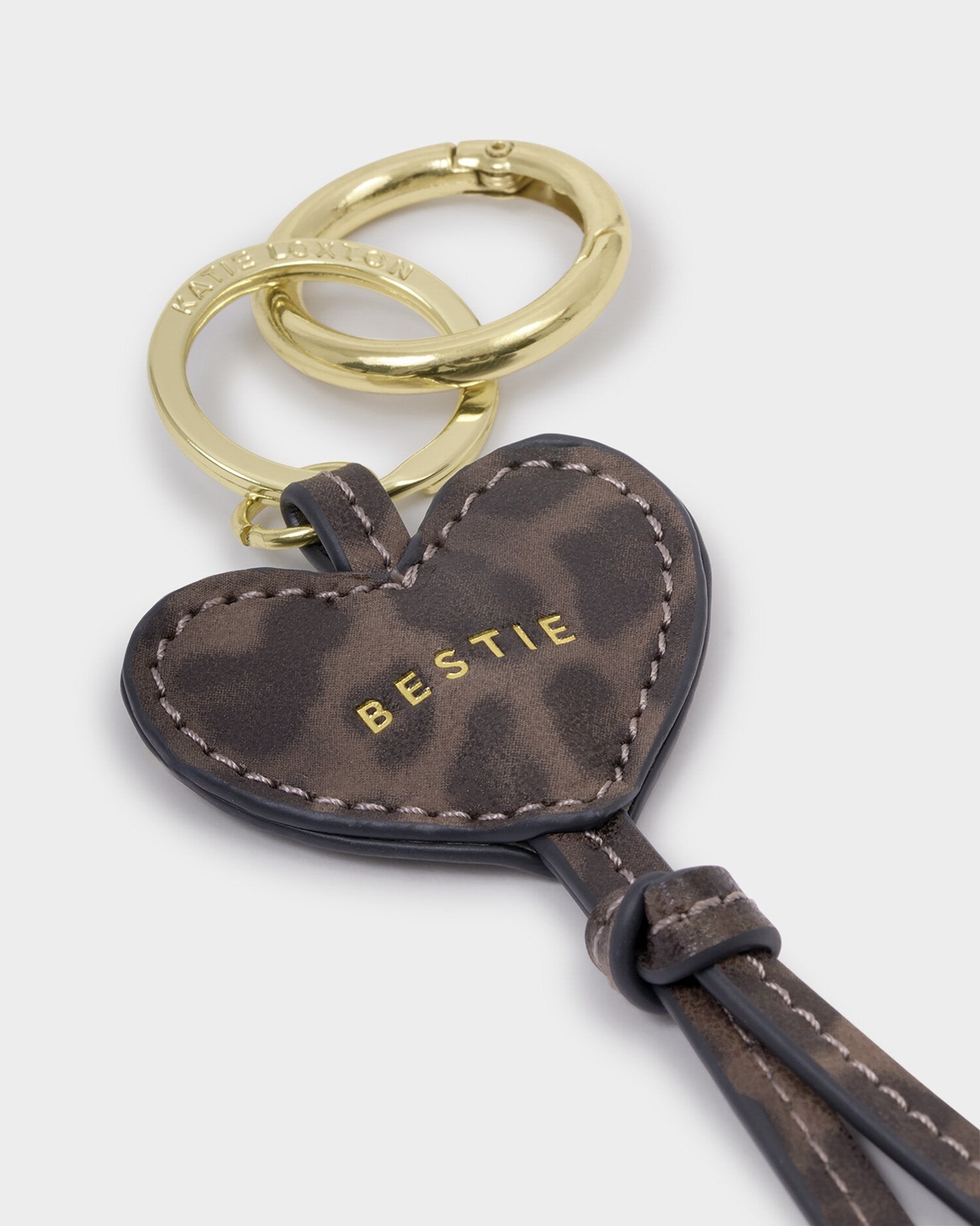 Katie Loxton | Bestie Heart Bag Charm | Leopard | Blossom Boutique ...